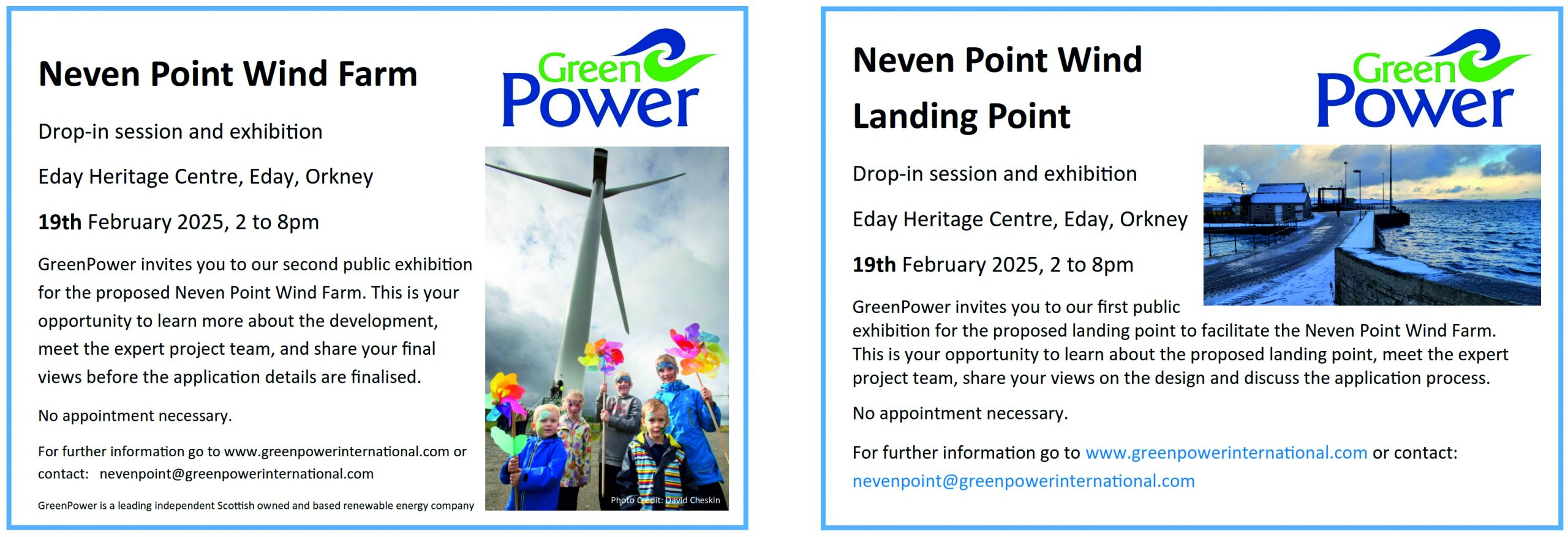 Neven Point Wind Farm – GreenPower International